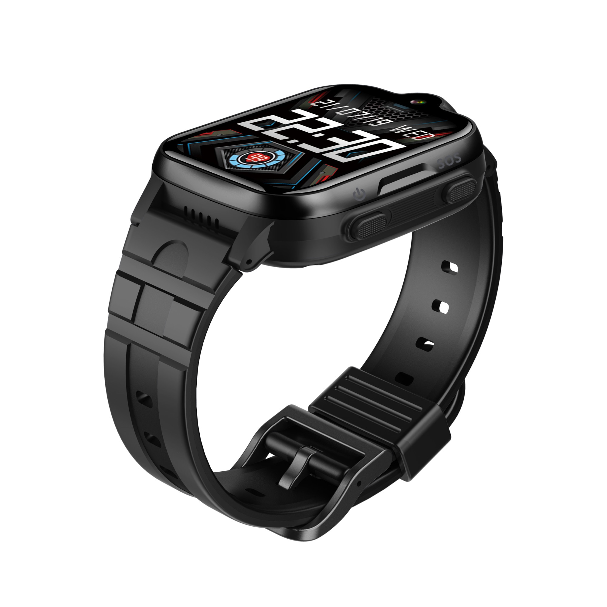 Ceas smartwatch GPS copii Techone™ CT08 Plus+ Full View IPS, 4G, apel ...