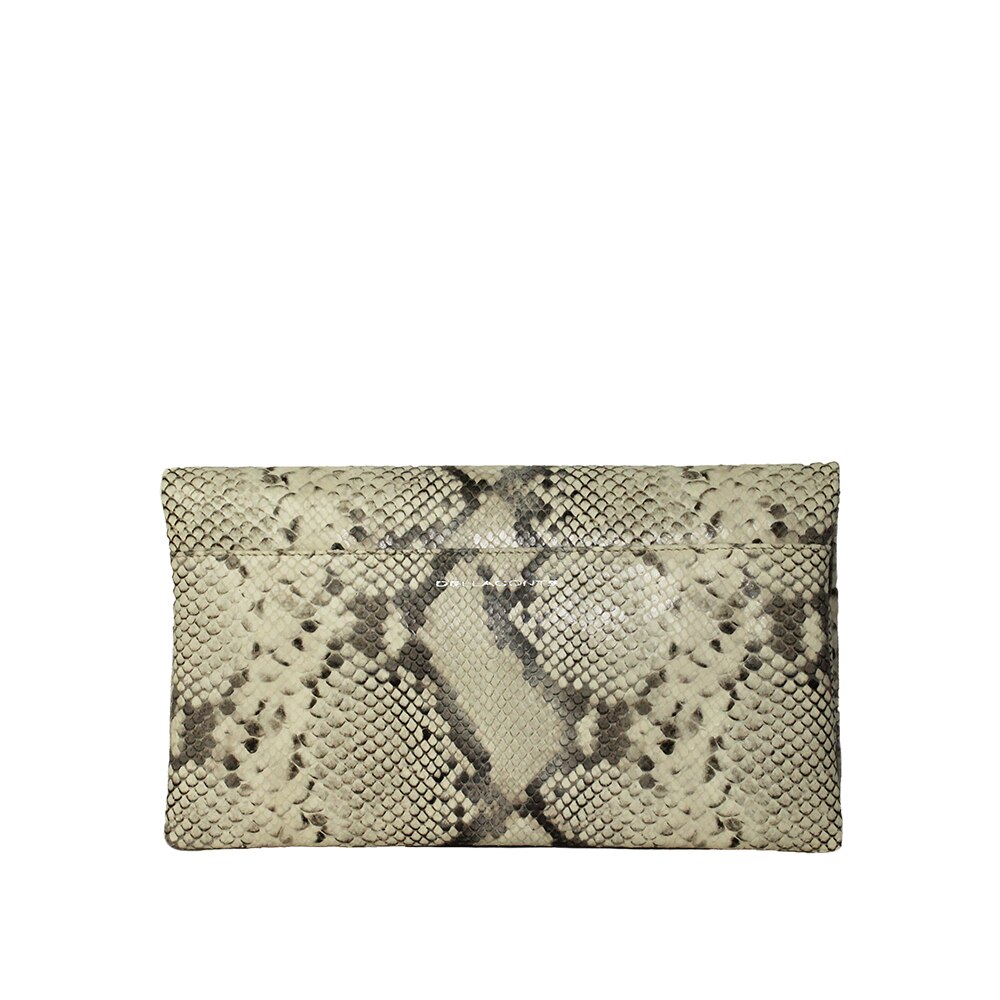 Geanta plic din piele naturala, Dellaconte, Bej Special - eMAG.ro