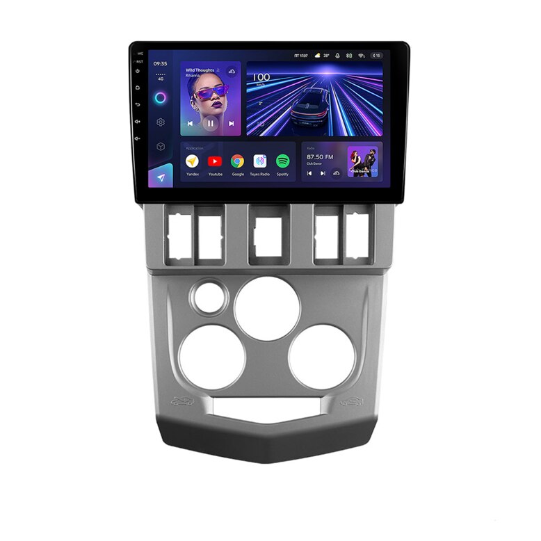 Navigatie dedicata Renault Logan 1 2004-2009, Teyes CC3, 128GB ROM, 6GB RAM LDDR4, Procesor Octa ...