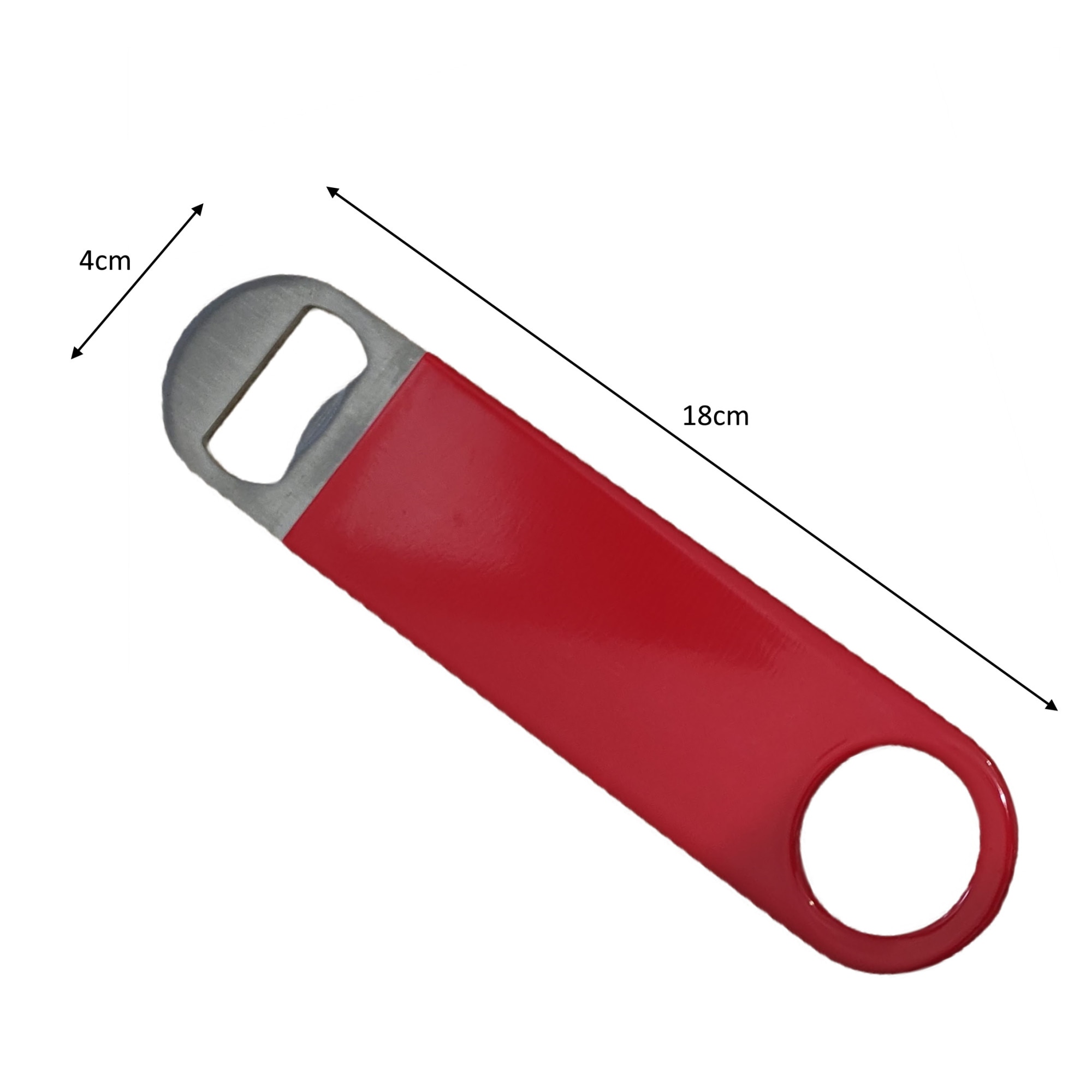 Desfacator pentru sticle, MilaSuu, Inox, 18 x 4 cm, Rosu - eMAG.ro