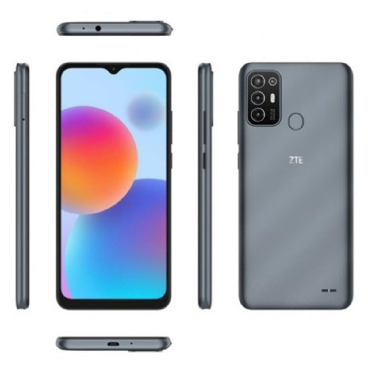 Telefon mobil ZTE Blade A52, Dual SIM, 64GB, 2GB RAM, 4G, Space Gray ...