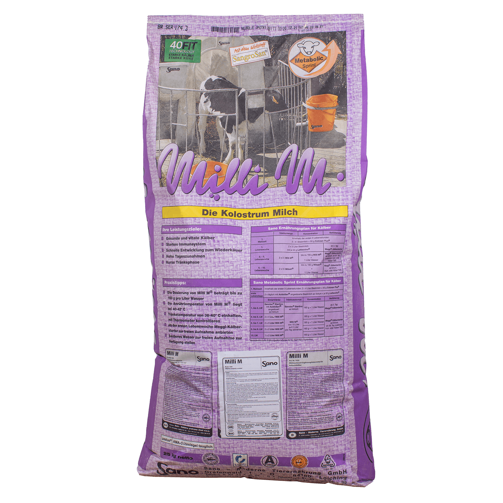 Inlocuitor lapte Milli M, Sano 25kg - eMAG.ro