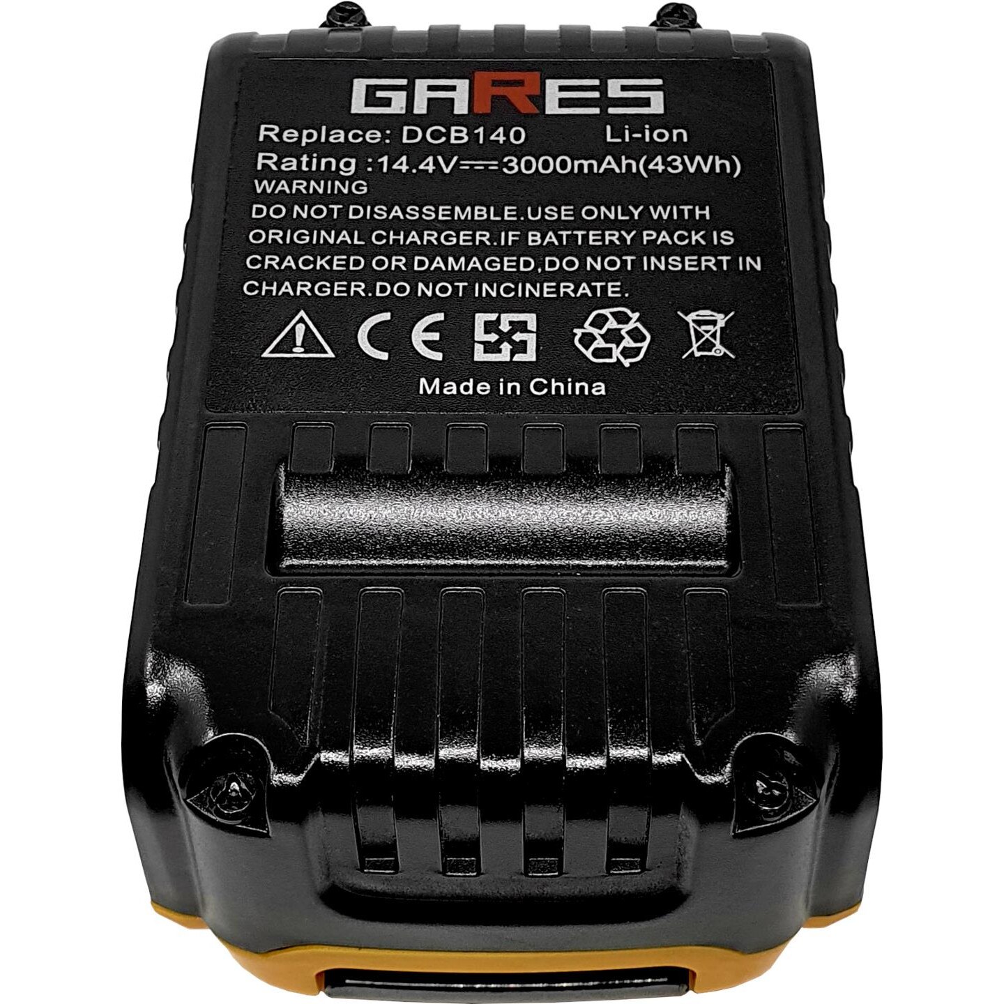 Akkumulátor Gares 14,4V 3Ah DCB140 DCB141 DCB142 DCB143 DCB145 XR ...