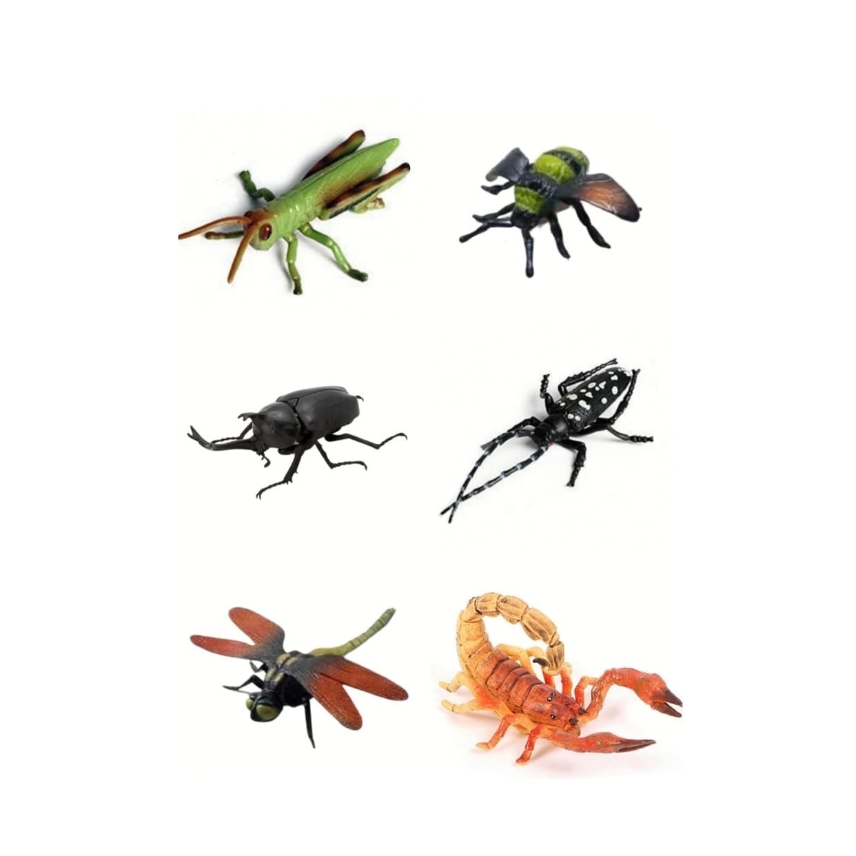 Set 6 Insecte, Animals Insects, multicolor, 12 cm - eMAG.ro