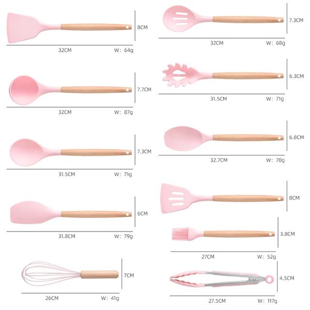 Set cutite otel inoxidabil si ustensile de bucatarie in suport cu ...