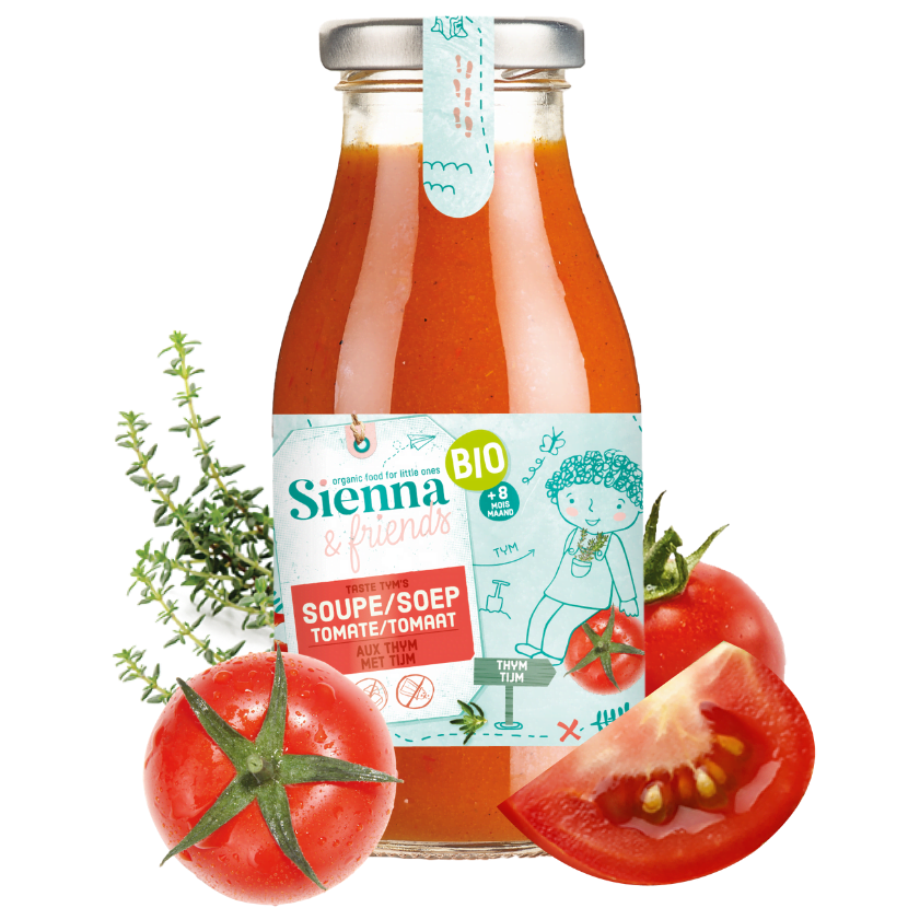 Meniu Sienna & Friends - Supa Bio De Rosii Cu Cimbru, 260g, de la 8 ...