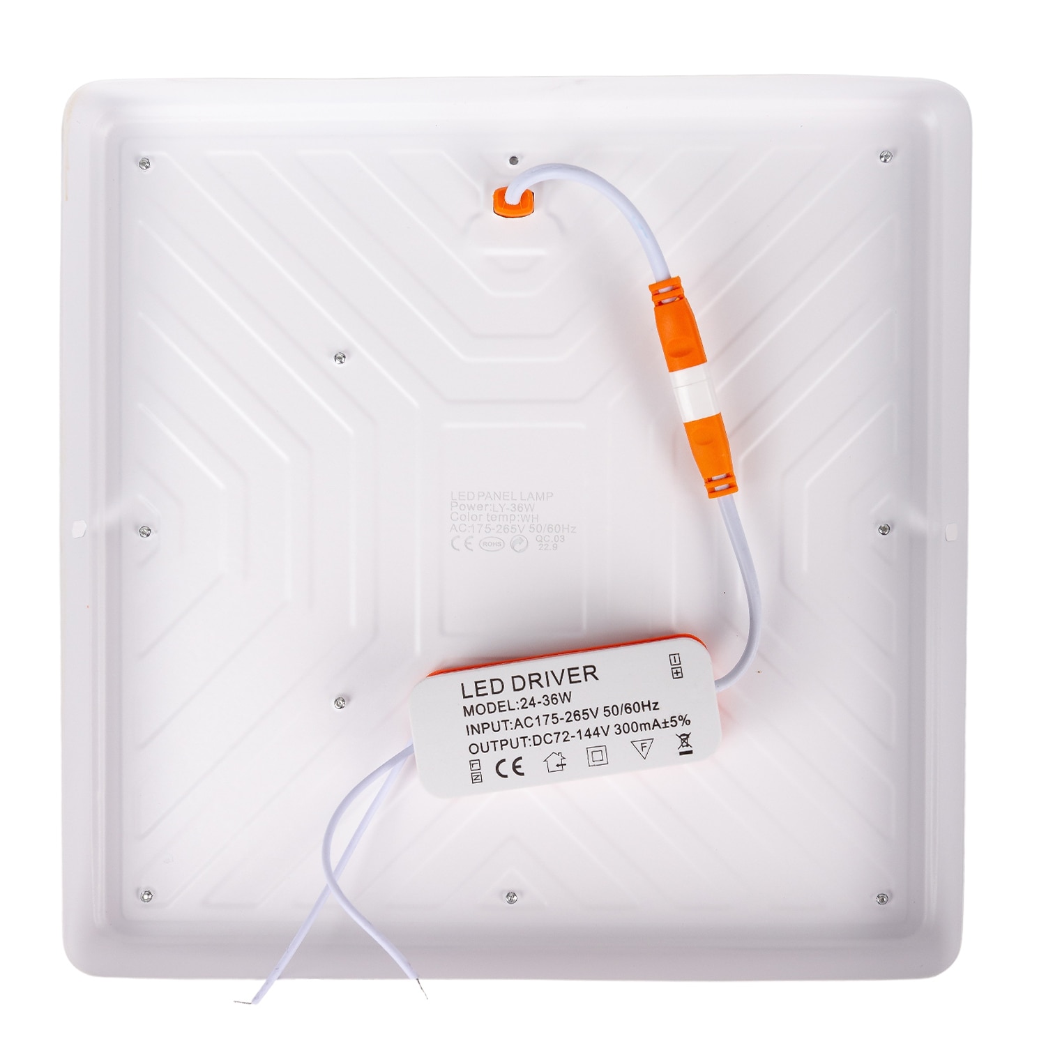 Plafoniera led patrata 36 W, aplica de tavan, lumina rece 6400K, 3240lm ...