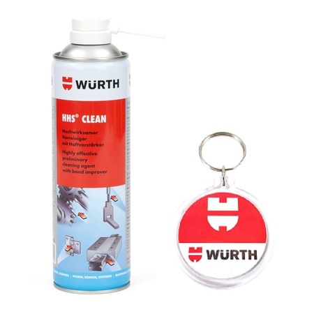 Set Spray curatitor HHS pre-curatitor 500 ml cu Breloc Wurth - eMAG.ro