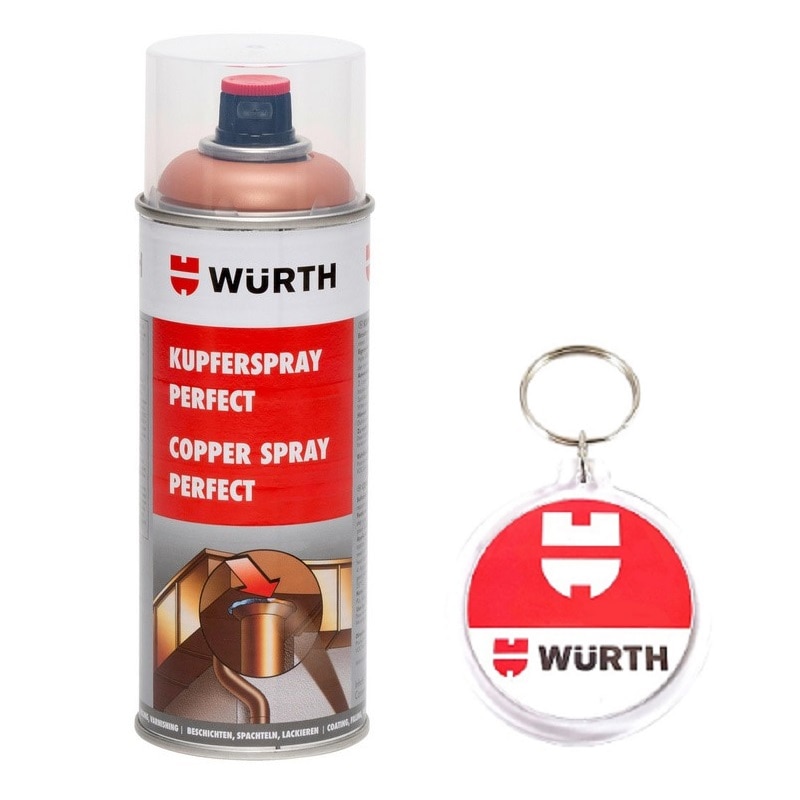 Set Spray cupru Perfect 400 ml cu Breloc Wurth - eMAG.ro