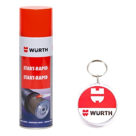 Set Spray pornire Start Rapid 300 ml cu Breloc Wurth - eMAG.ro