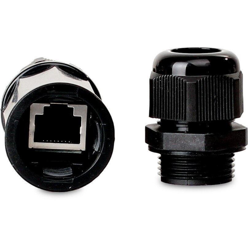 Конектор за Utp кабел Getfort Cat 5e Rj45 G черен Emag Bg