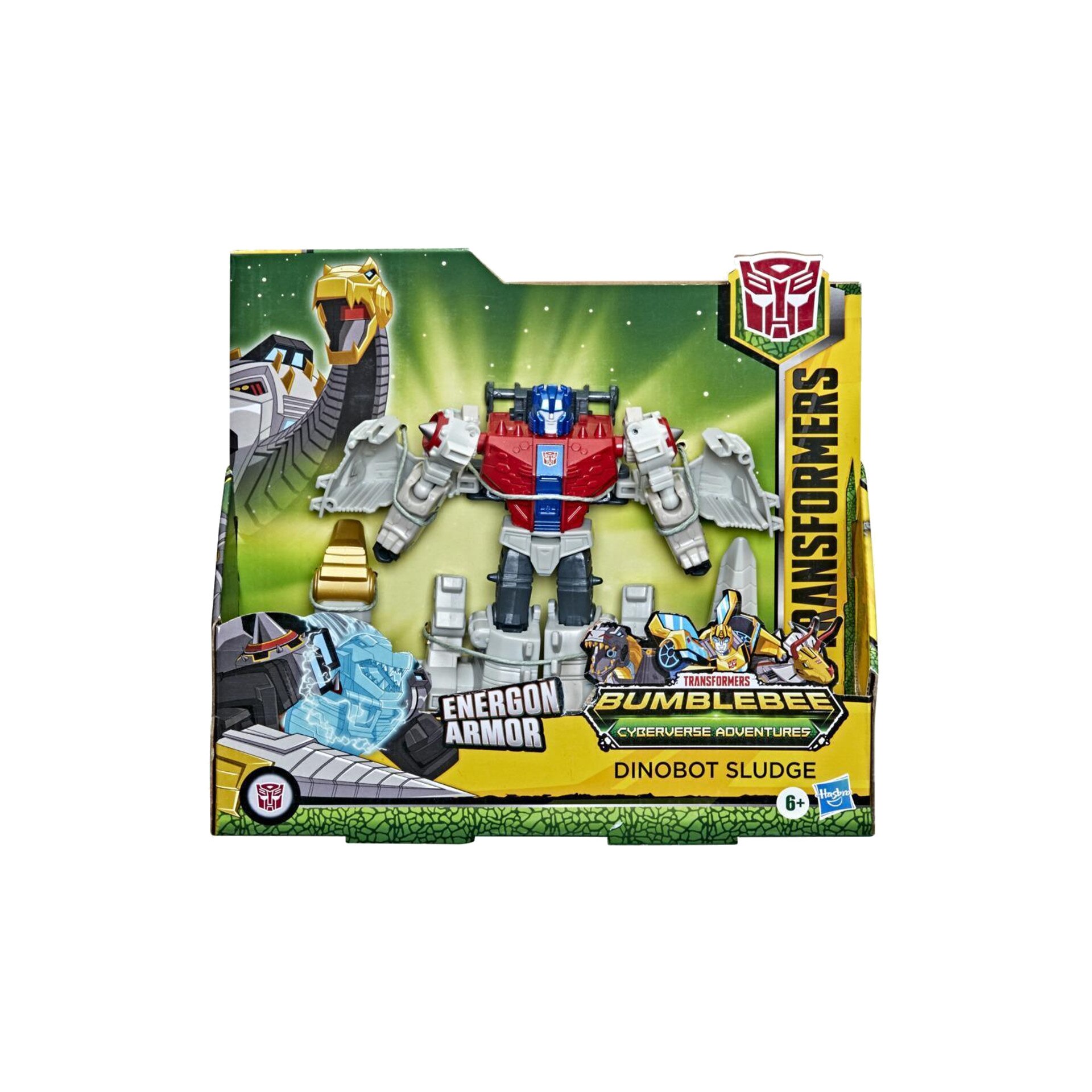Figura Hasbro Transformers Cyberverse Energon Armor Dinobot Sludge ...