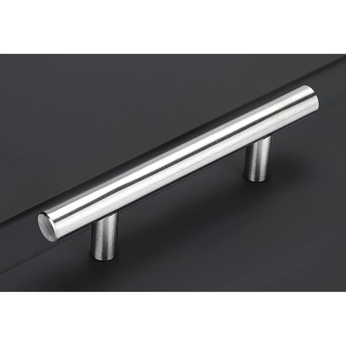 Maner pentru mobila, Inox, 12.8cm, Argintiu - eMAG.ro