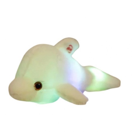 Delfin de plus, Rainbow Fox, Alb - eMAG.ro