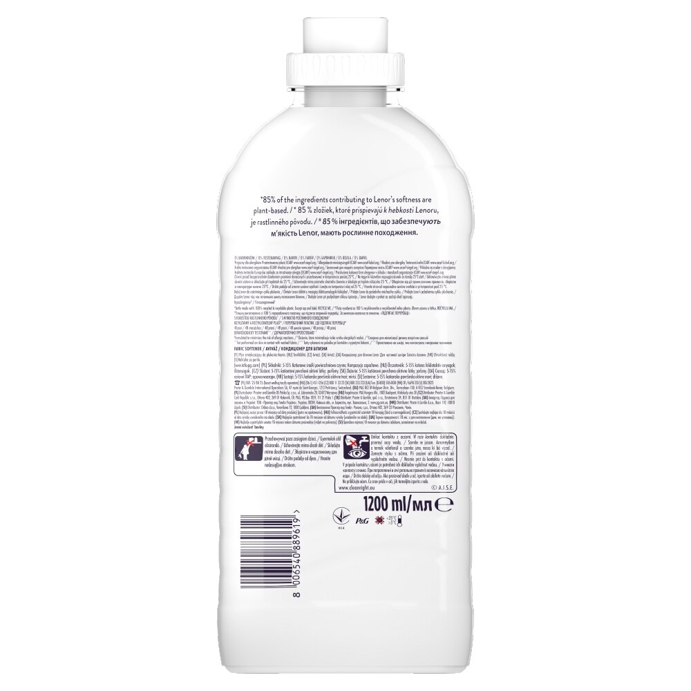 Balsam de rufe Lenor Sensitive Cotton Freshness, pentru 48 de spalari ...