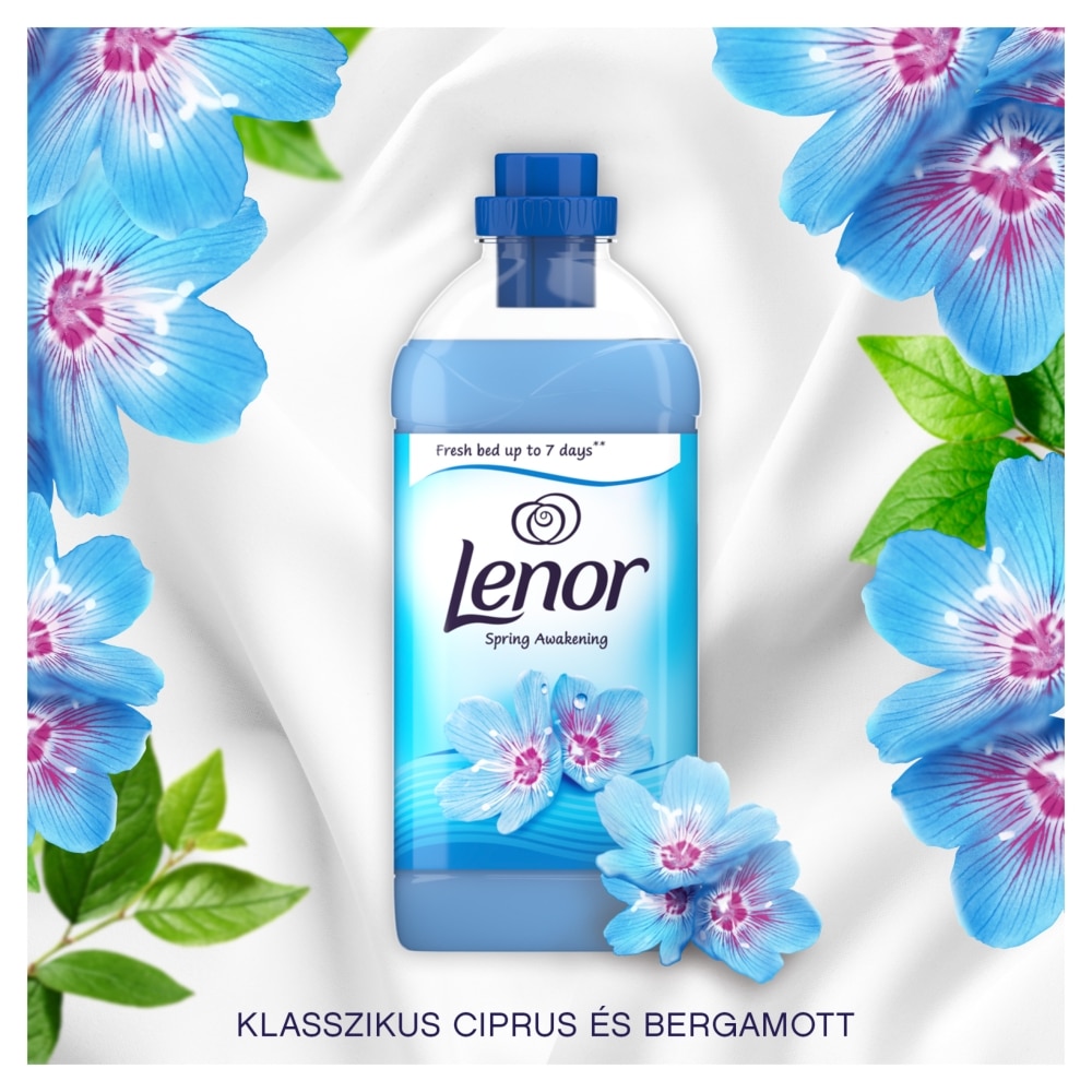 Lenor textilöblítő Spring Awakening, 98 mosáshoz, 2x1230ml - eMAG.hu