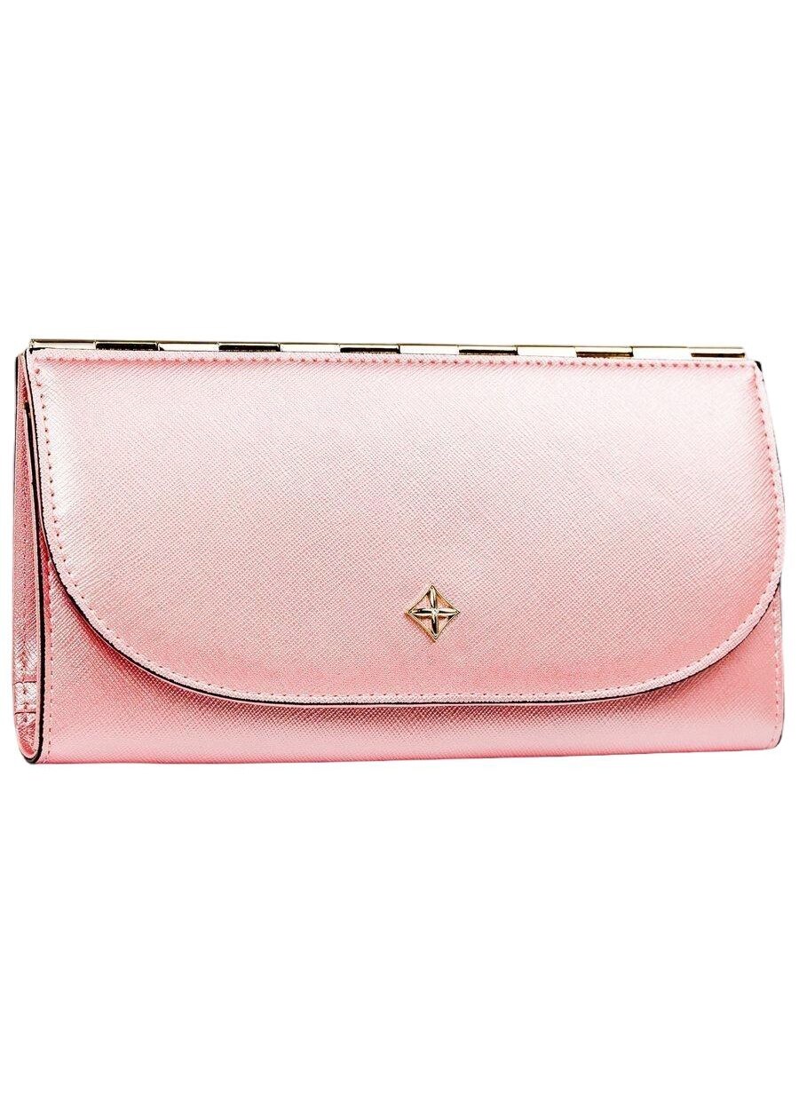 Portofel retro pentru femei, Milano Design, Piele ecologica, Roz - eMAG.ro