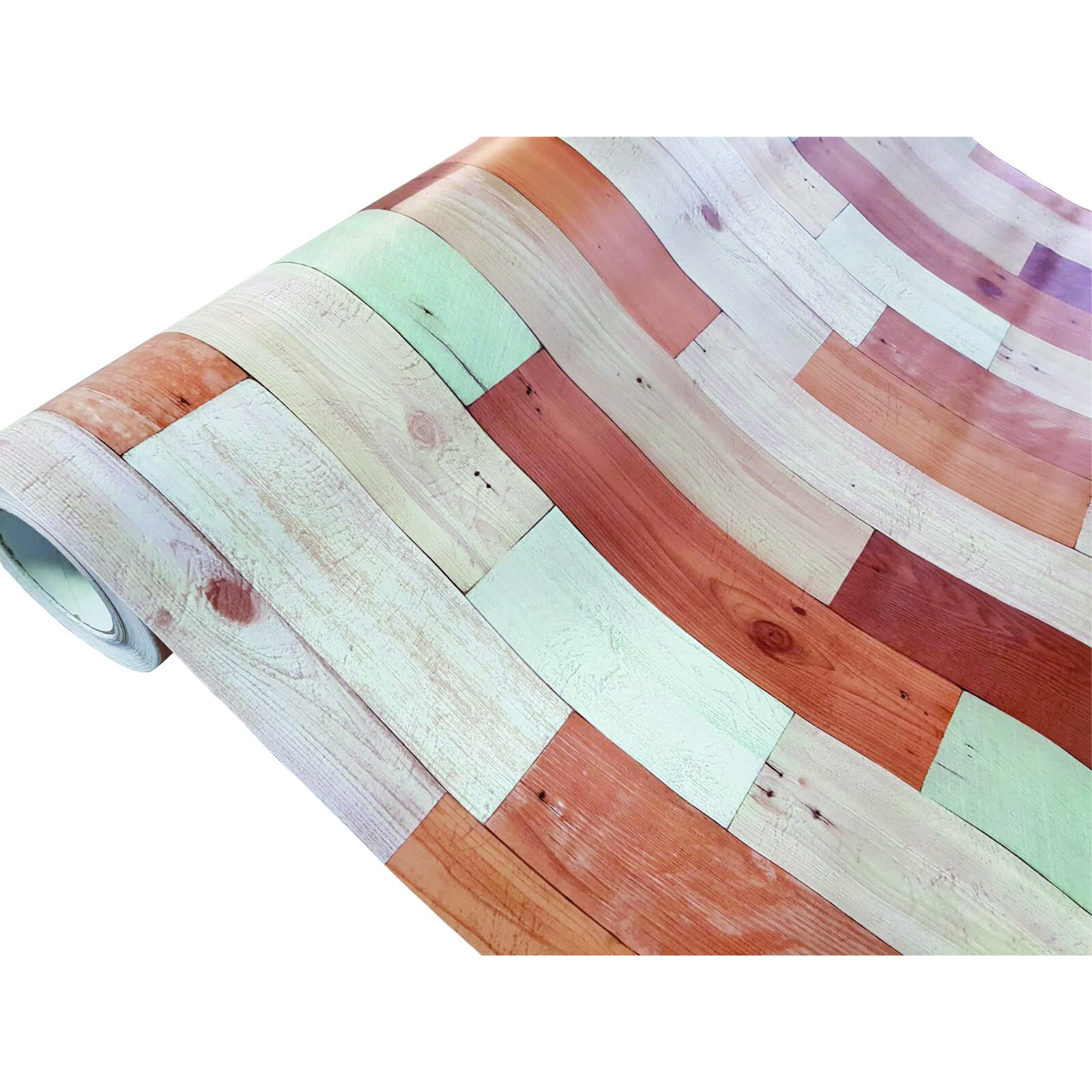 Autocolant decorativ MagicFix Retro Panel, rola de 100x200, cu racleta ...