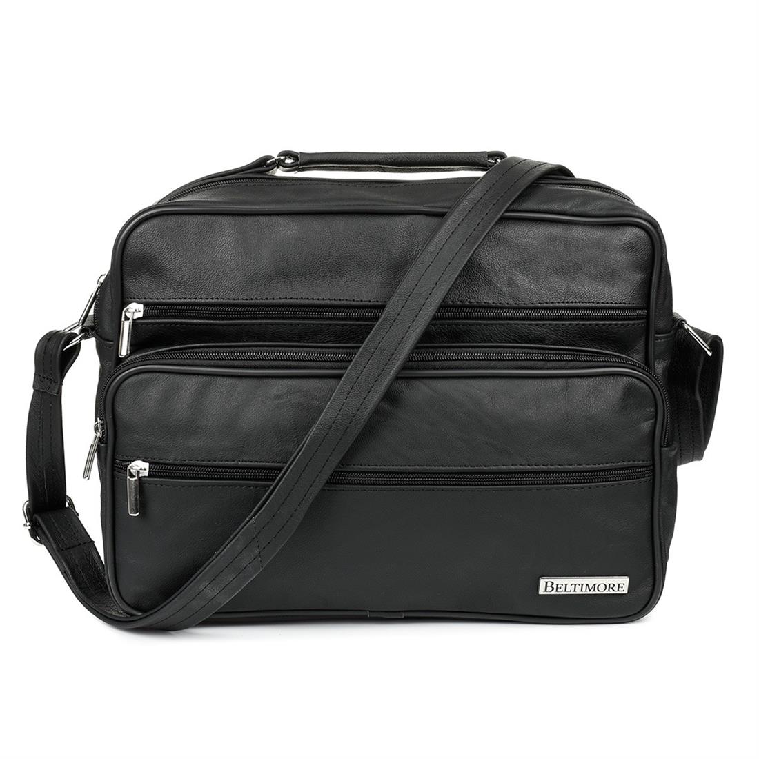 Geanta barbati, Beltimore, Piele, Negru - eMAG.ro