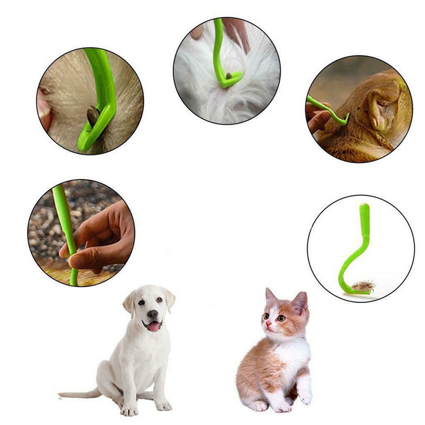 Clesti indepartare capuse Lupipets, Verde - eMAG.ro