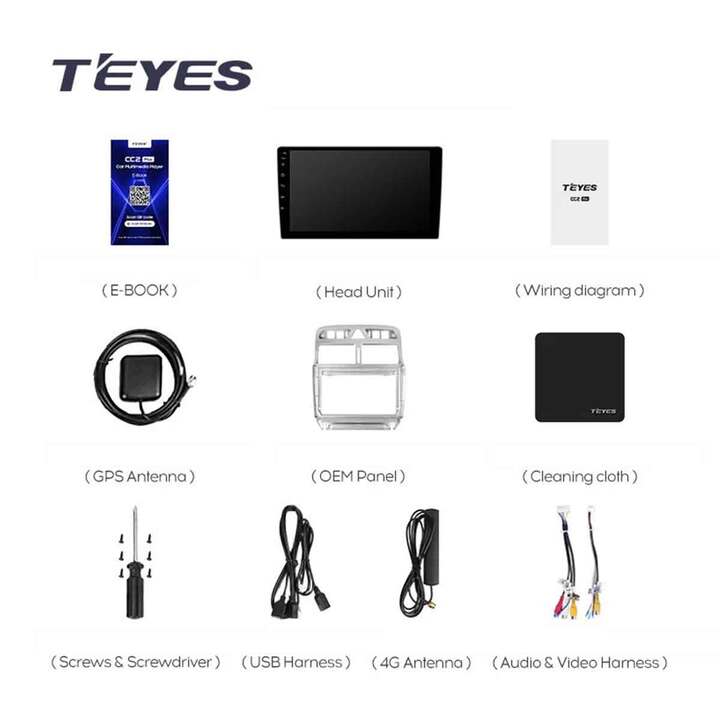 Navigatie dedicata Peugeot 307 2001-2008, Teyes CC3, 128GB ROM, 6GB RAM ...