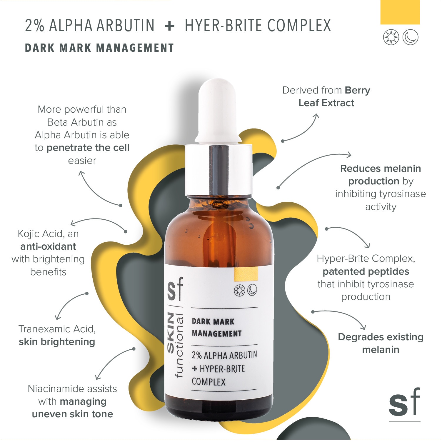 Серум против пигментни петна Skin Functional, С 2% Alpha Arbutin и ...