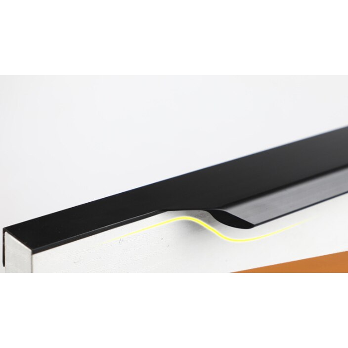 Maner mobila, Aluminiu, 600mm, Negru - eMAG.ro