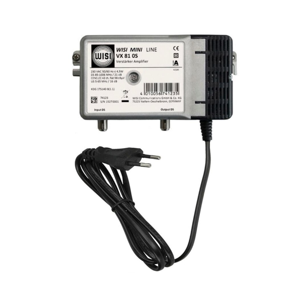 Amplificator pentru cablu TV WISI VX 81 - eMAG.ro
