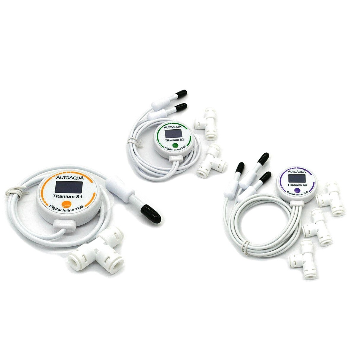 Set 4 piese tester apa acvariu, AutoAqua, TDS, Alb - eMAG.ro
