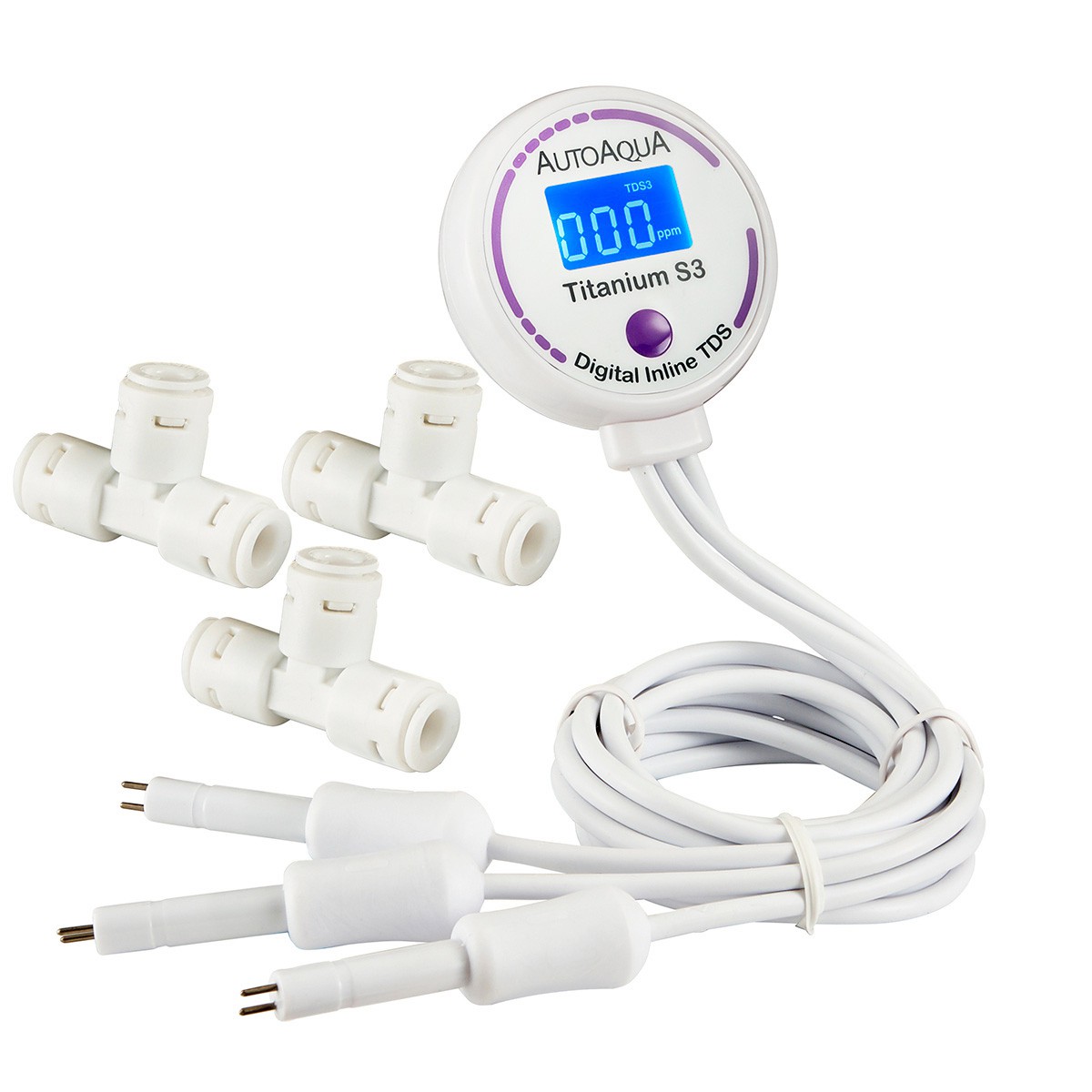 Set 4 piese tester apa acvariu, AutoAqua, TDS, Alb - eMAG.ro