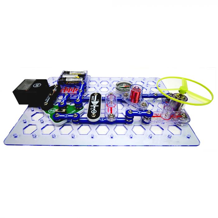 Set cu circuite electronice pentru copii, Elenco Snap Circuits STEM, 85 ...
