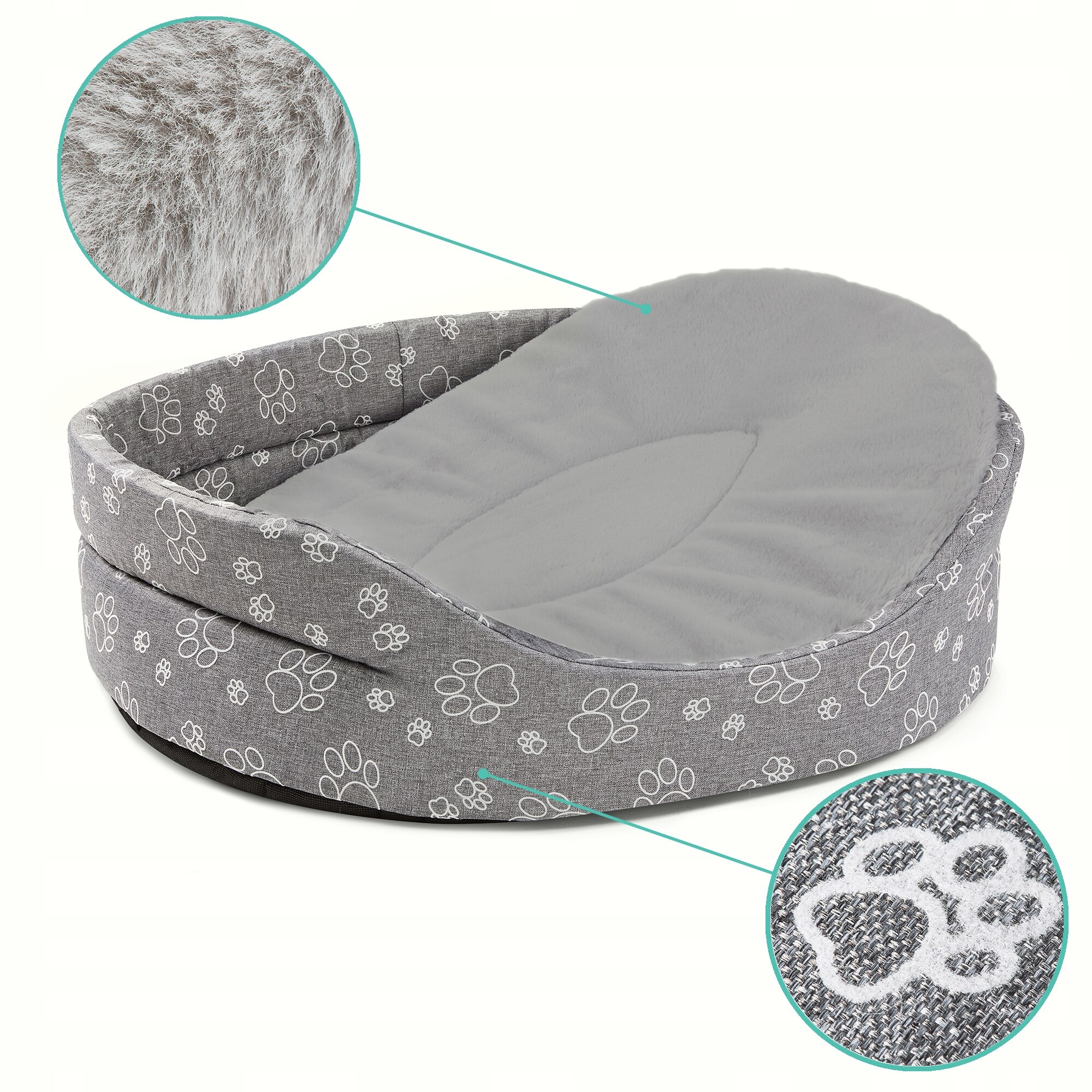 Pat pentru caine/ pisica Standard L Claw si Fur - eMAG.ro