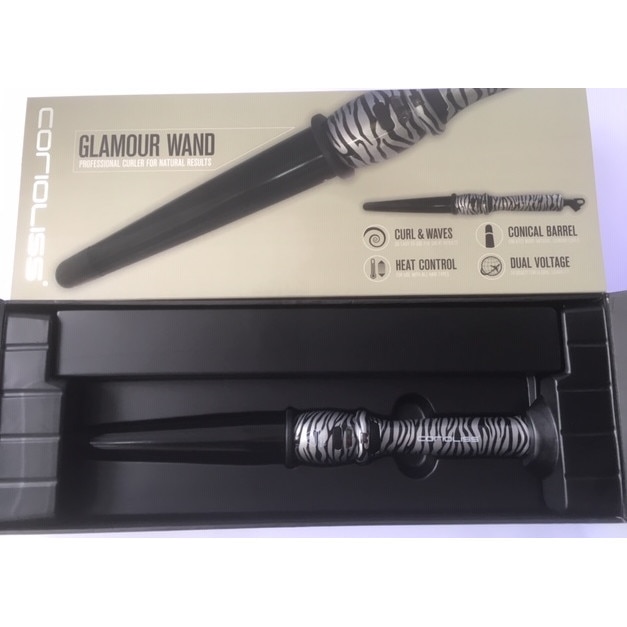 Ondulator conic Corioliss Glamour Wand Grey - eMAG.ro