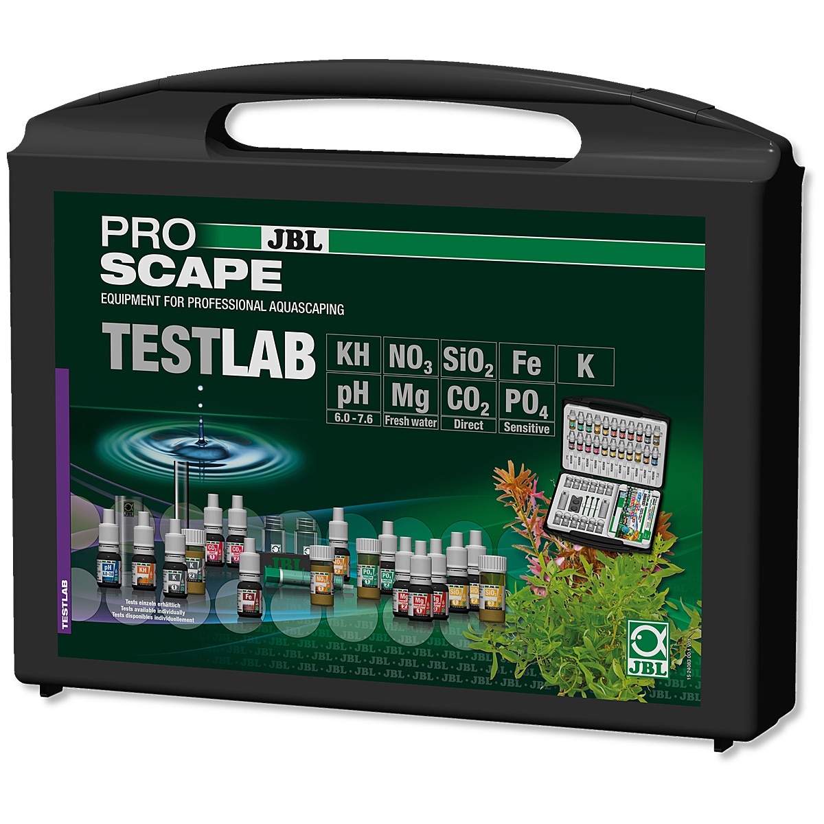 Set testere apa acvariu Test Lab Pro Scape, JBL, Multicolor - eMAG.ro