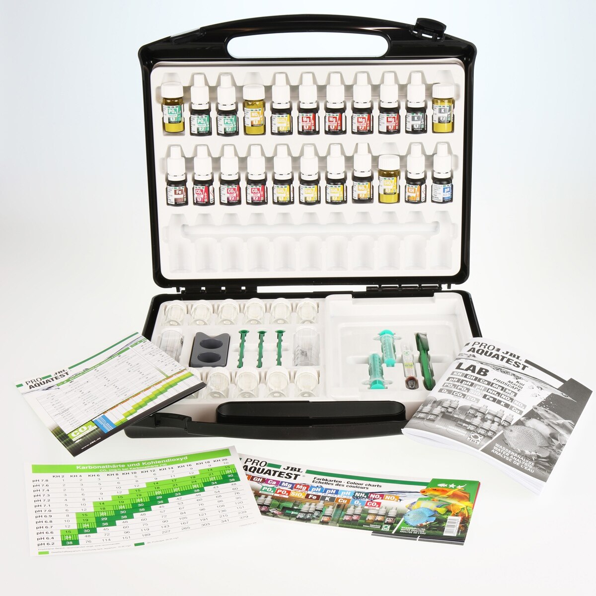 Set testere apa acvariu Test Lab Pro Scape, JBL, Multicolor - eMAG.ro