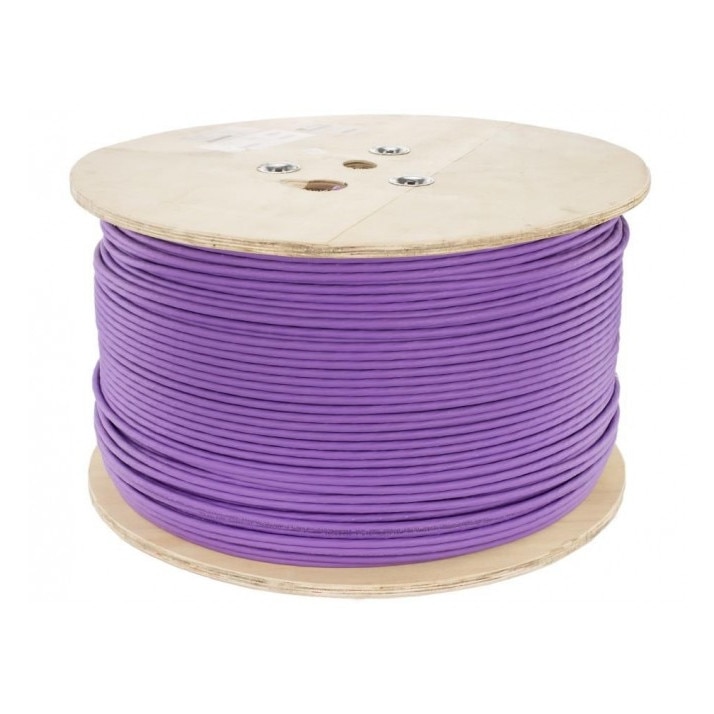 Cablu profesional S/FTP cat.7, manta LSZH, Euroclass Dca-s1a, d1, a1 ...
