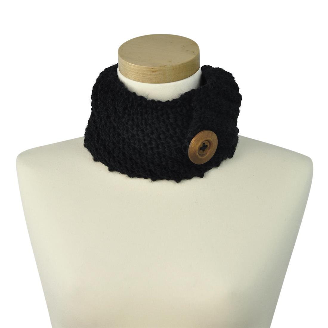 Fular circular, Art of Polo, Lana, Negru - eMAG.ro