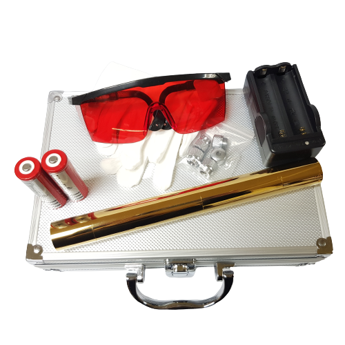 Set Laser Pointer Albastru, Acumulator Puternic Li-ion 4800 mAh, 10000 ...