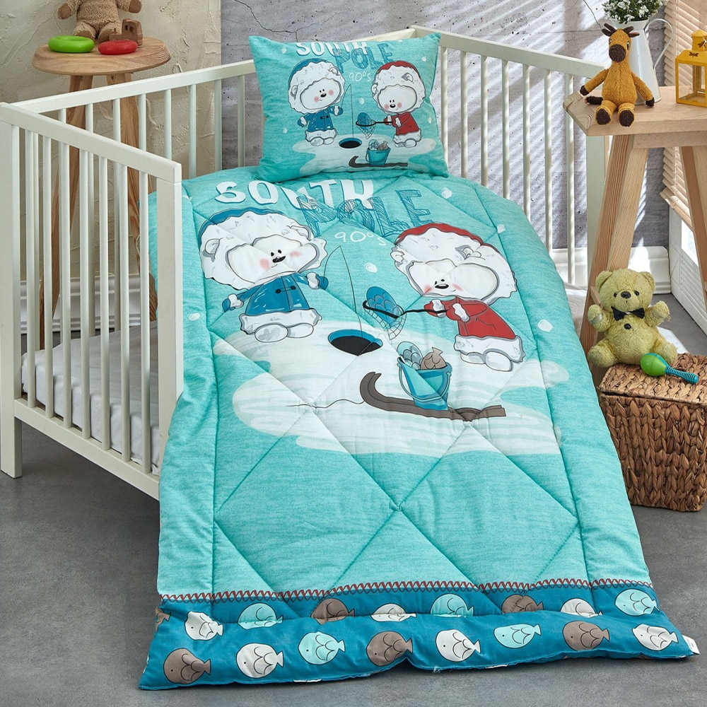 Set pilota si perna pentru copii, 145x95cm, South Pole - eMAG.ro