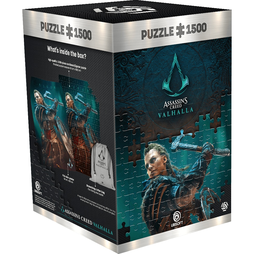 Puzzle Assassin's Creed Valhalla - Eivor, Good Loot, 1500 piese - eMAG.ro