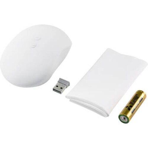 Mouse igienic controlat prin radio, Renkforce, Alb - eMAG.ro