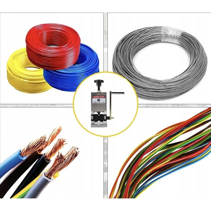 Masina dezizolat cabluri 1.5-25mm decojit, manuala sau electrica - eMAG.ro
