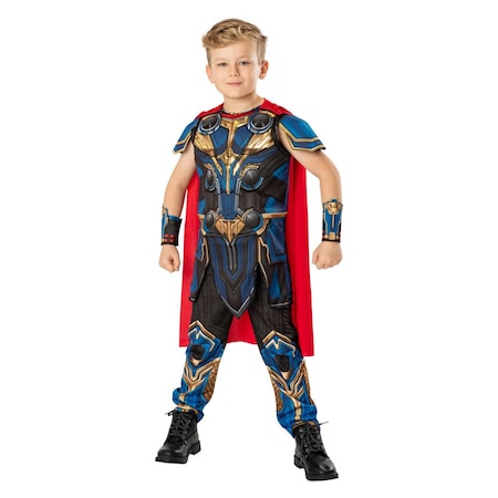 Costum Thor Deluxe pentru baieti - Thor: Love and Thunder 116 cm - eMAG.ro