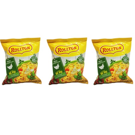Supa instant de pui, Rollton 85g, 3 buc/pachet - eMAG.ro