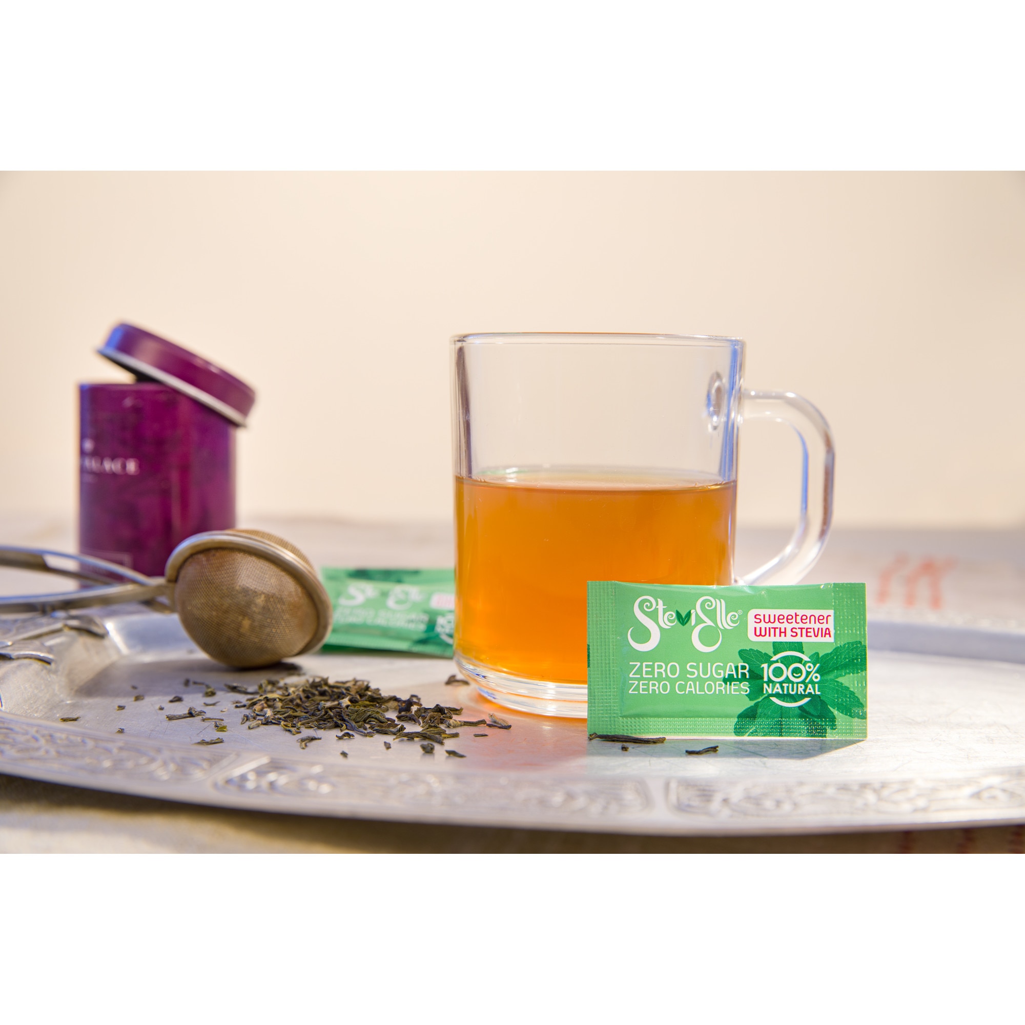 Indulcitor fara zahar, din eritritol si Stevia, Granule- SteviElle ...