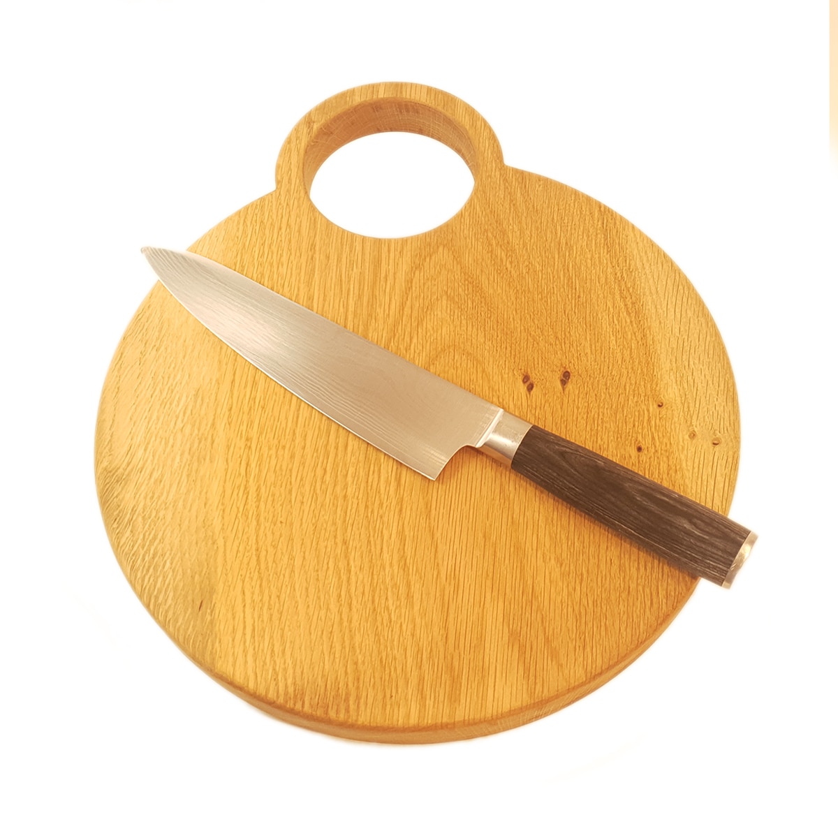 Tocator bucatarie premium din lemn masiv de stejar Romanesc, model ...