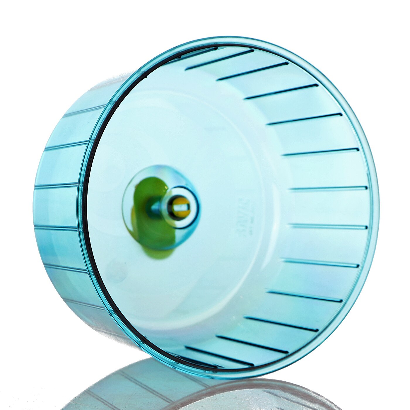 Roata exercitii rozatoare Savic Rolly, Plastic, 18 cm, Albastru ...