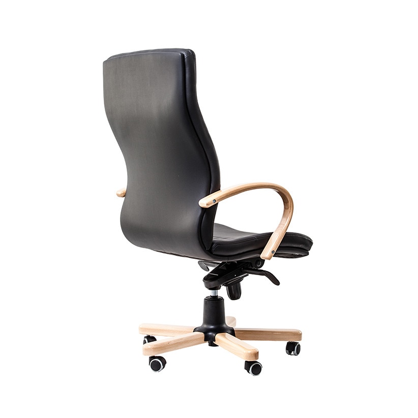 Scaun managerial 9500 Piele Neagra - eMAG.ro