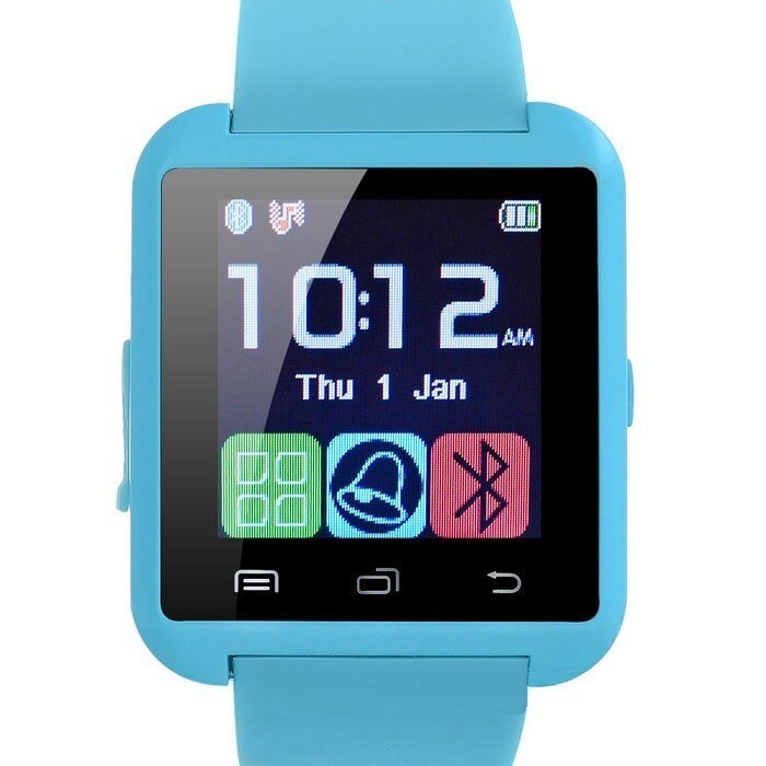 Часовник Smartwatch iUni U8+, Light Blue - eMAG.bg
