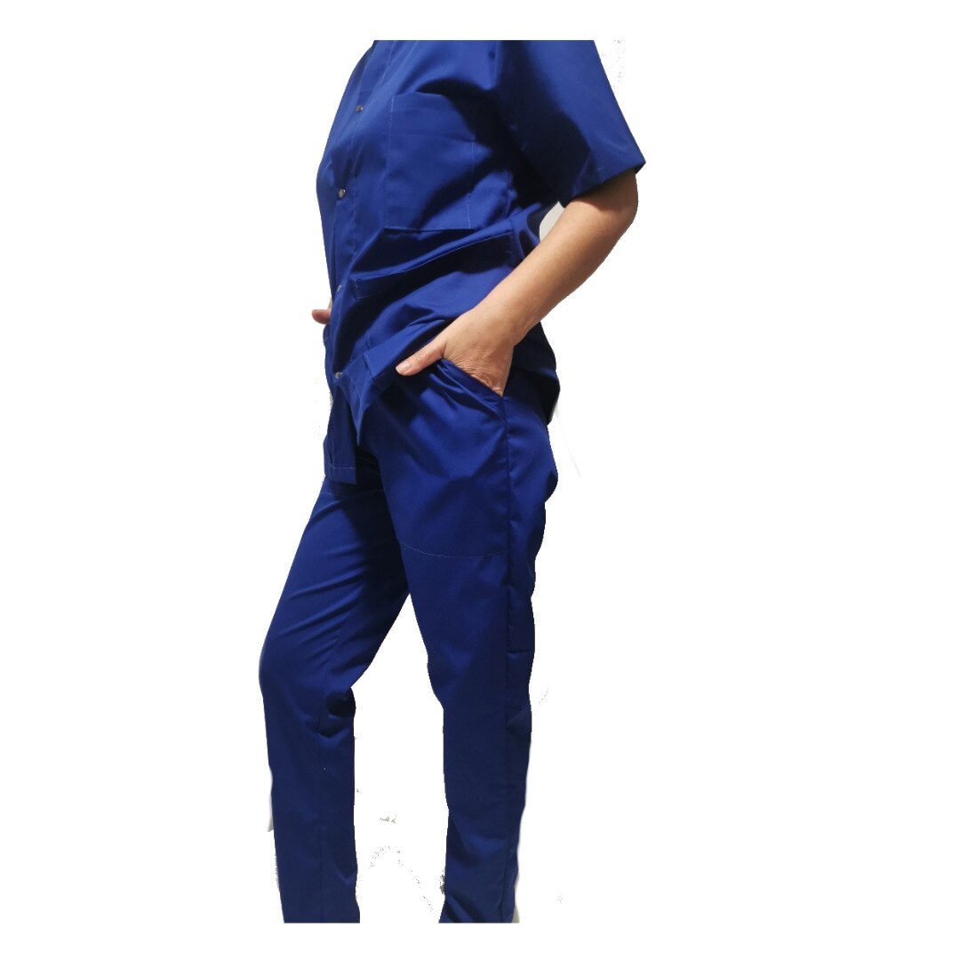 Uniforma lucru UNISEX, albastru, S, bust 104 cm - eMAG.ro